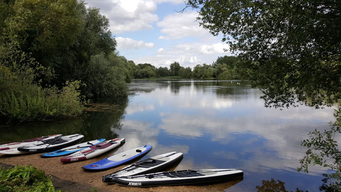 Paddleboarding — Milton Country Park