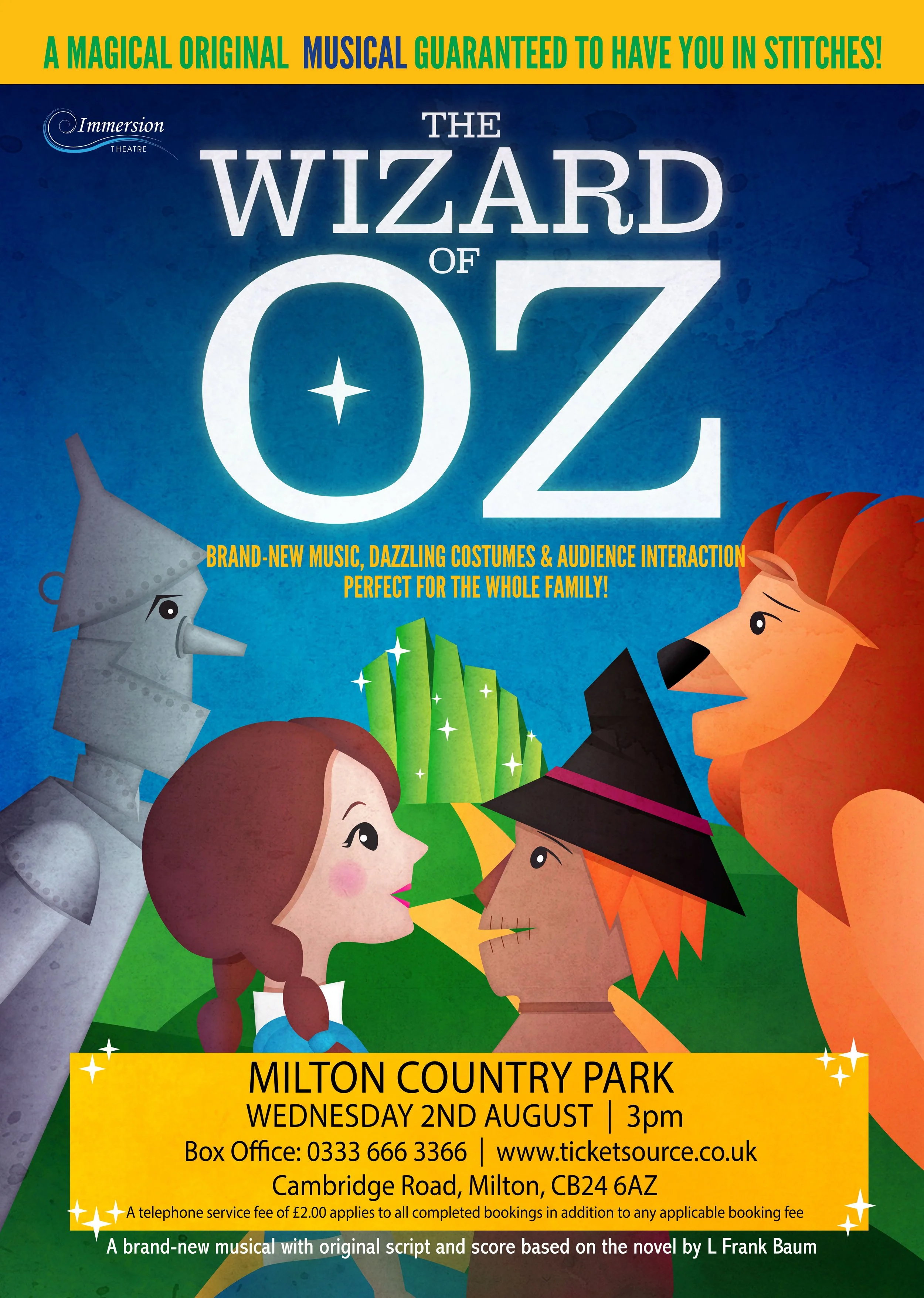 The Wizard Of Oz Musical Poster