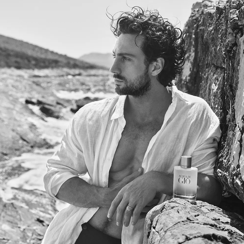 Aaron Taylor-Johnson Is The Face Of The Giorgio Armani Acqua Di Giò ...