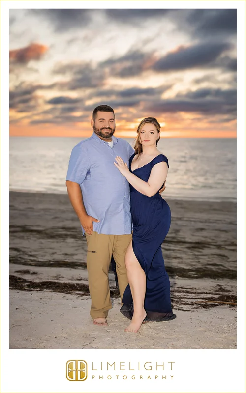 Nicole and Cooper's Tarpon Springs Beach Engagement Session | Tarpon ...