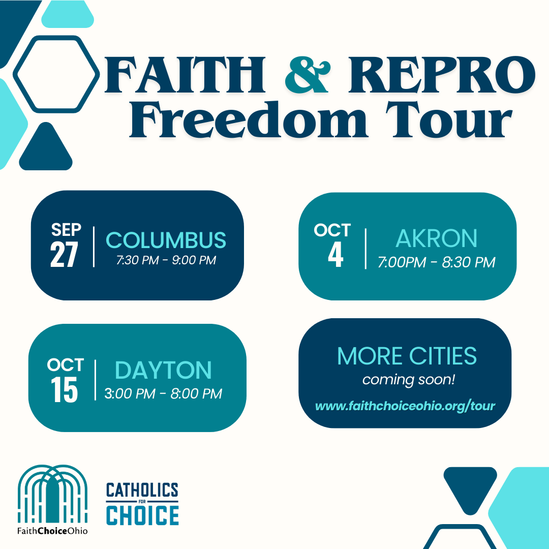 Join our Faith & Repro Freedom Tour