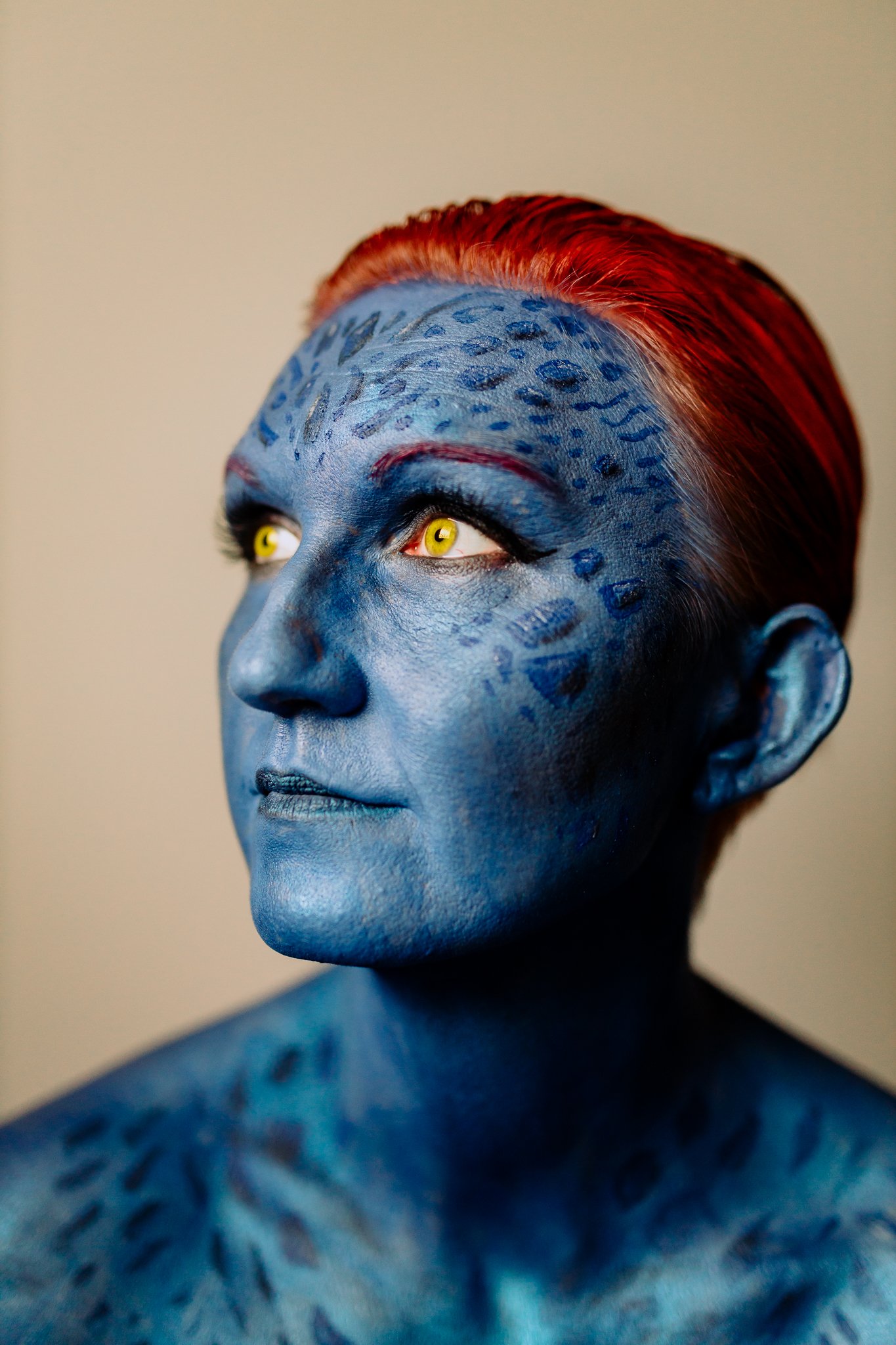 Mystique Makeup