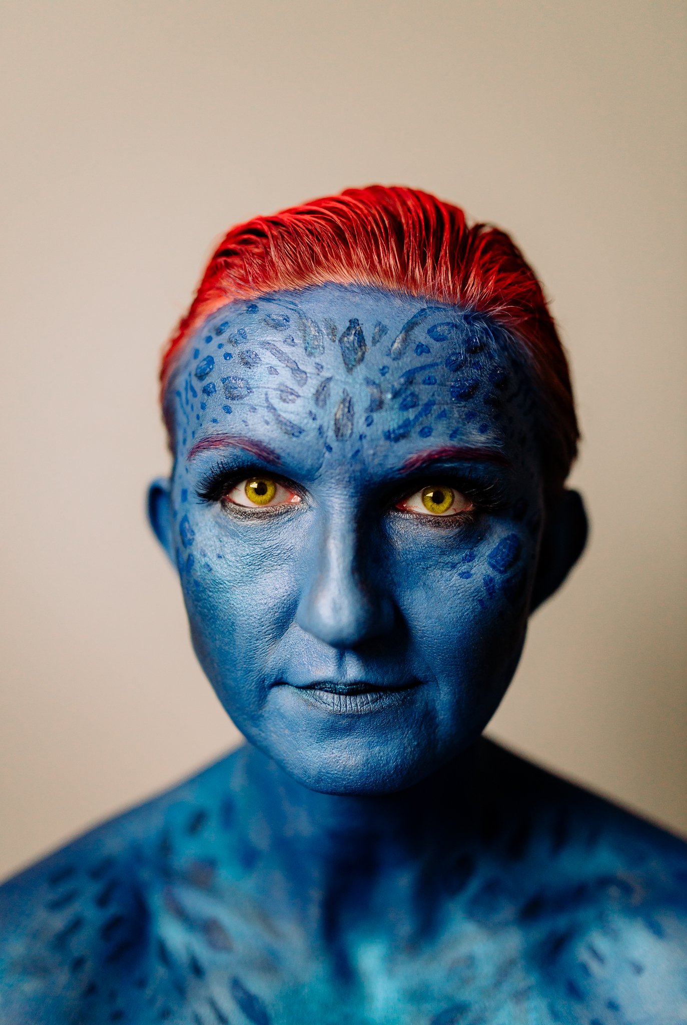 Mystique Makeup
