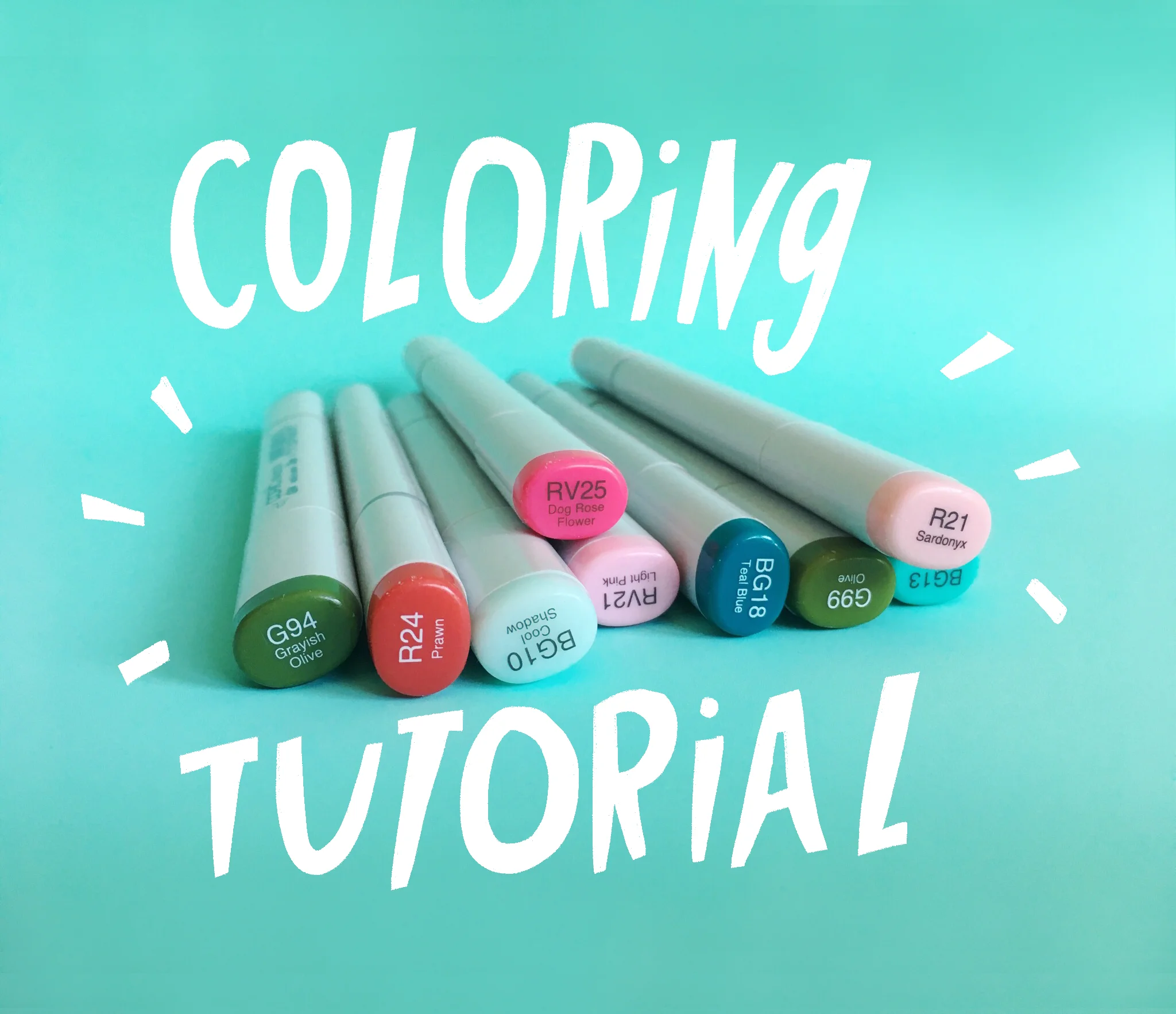 Coloring Tutorials with Posh Coloring Studio — Katie Vaz
