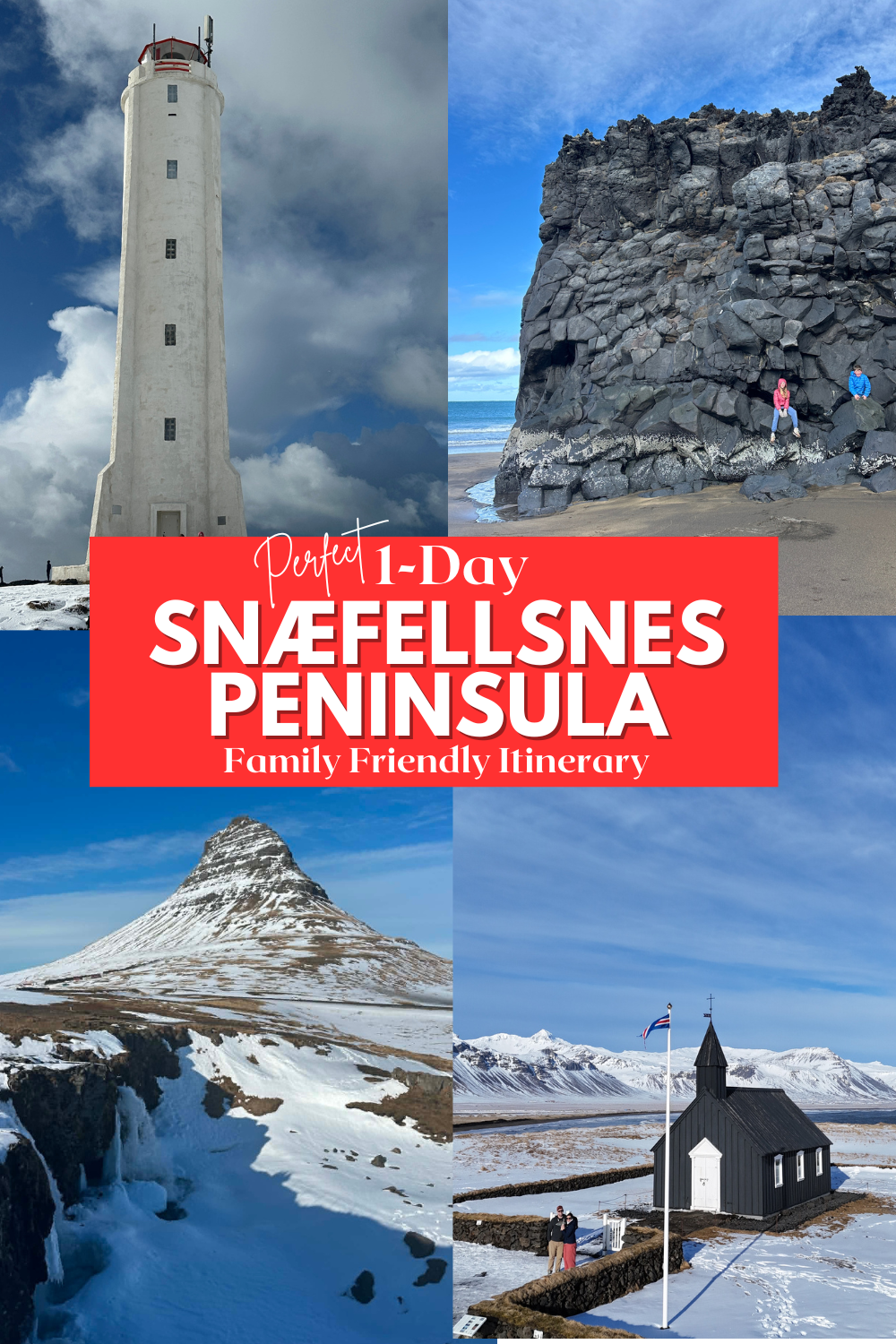 Perfect One-Day Snæfellsnes Peninsula Itinerary in Iceland with Kids ...