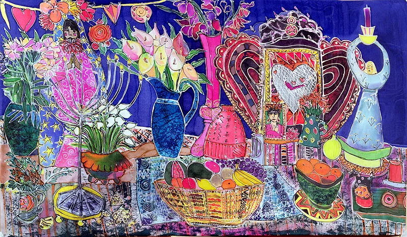 Silk Painting — Hilary Simon