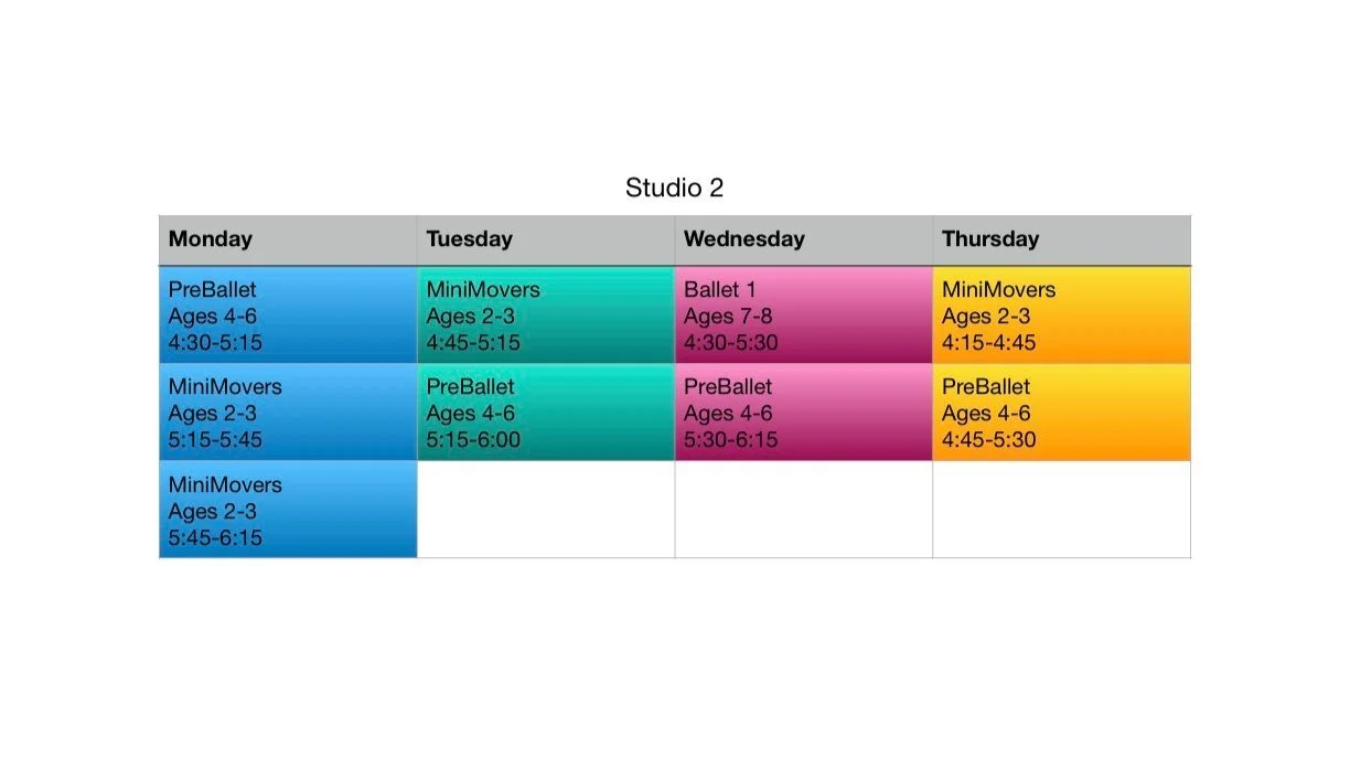 Class Schedule