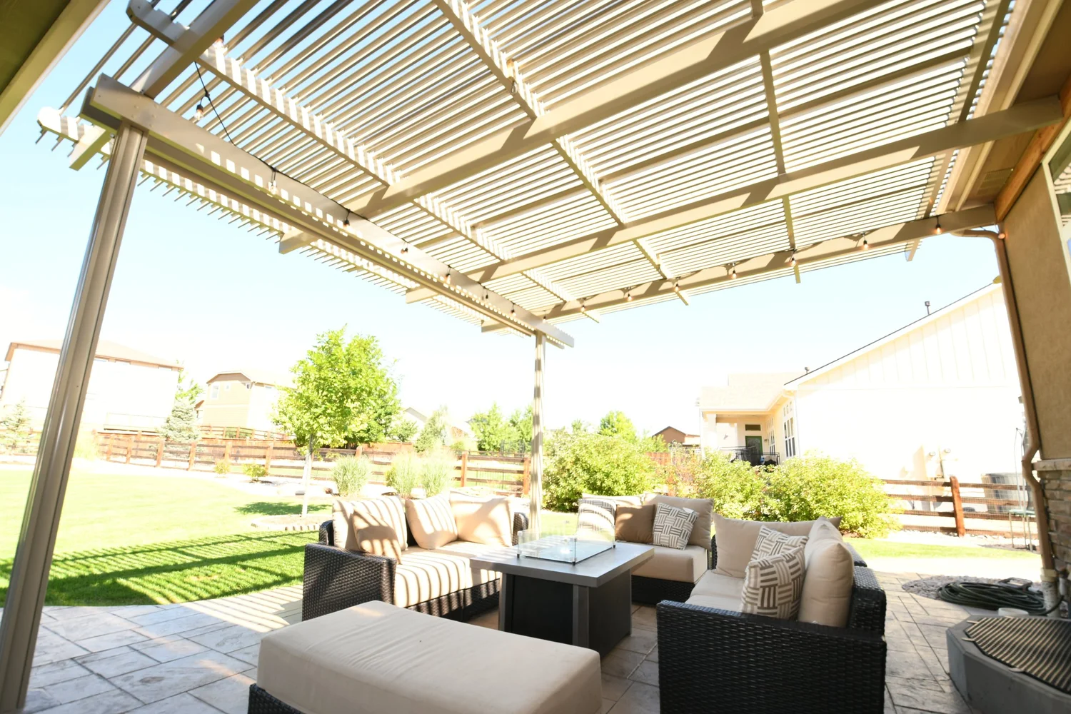 Solara Adjustable Patio Covers Installation | Colorado Sunroom And Window