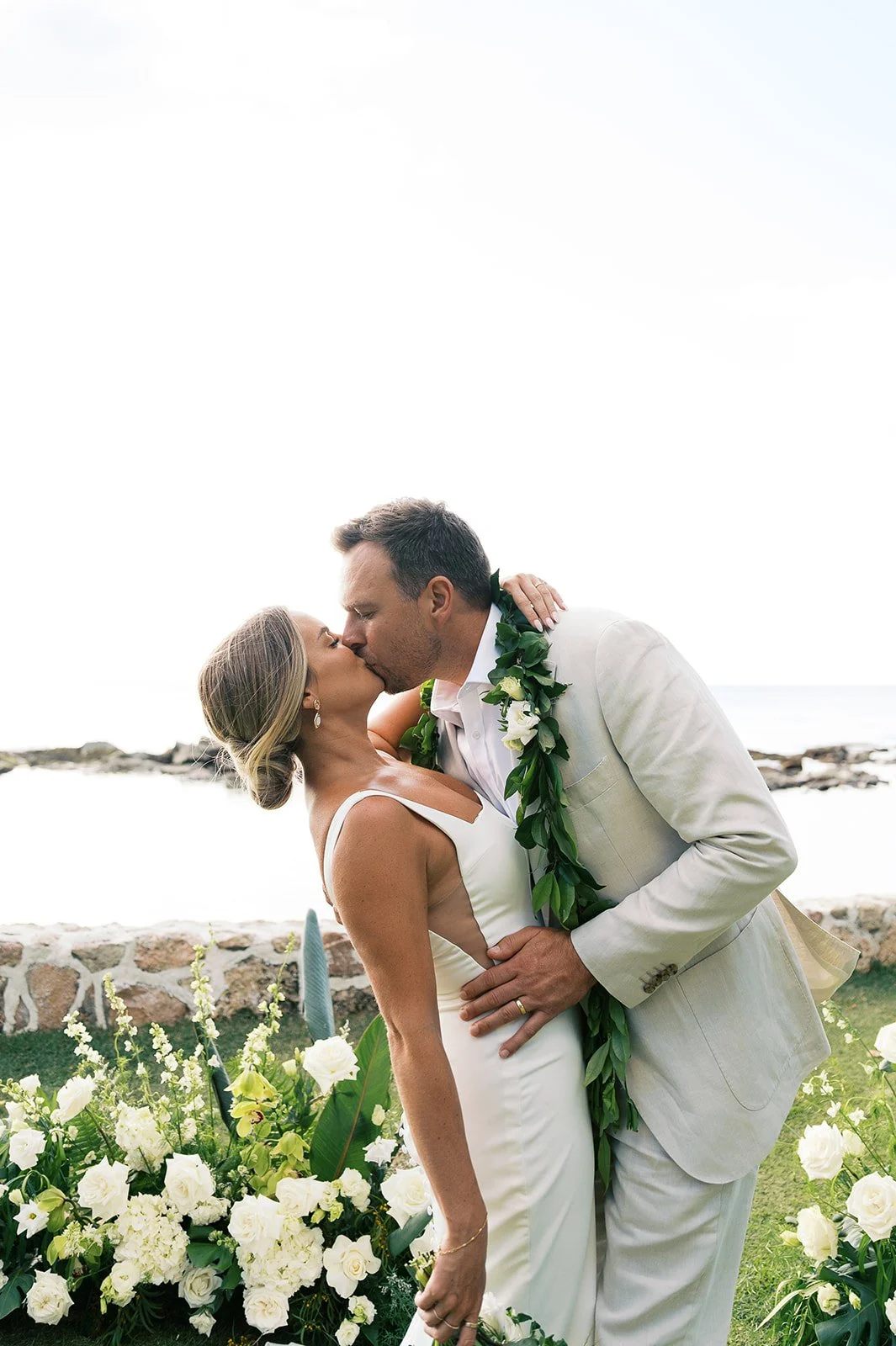 Kayla and Yanni’s Heartfelt Hawaii Destination Wedding at Lanikuhonua ...