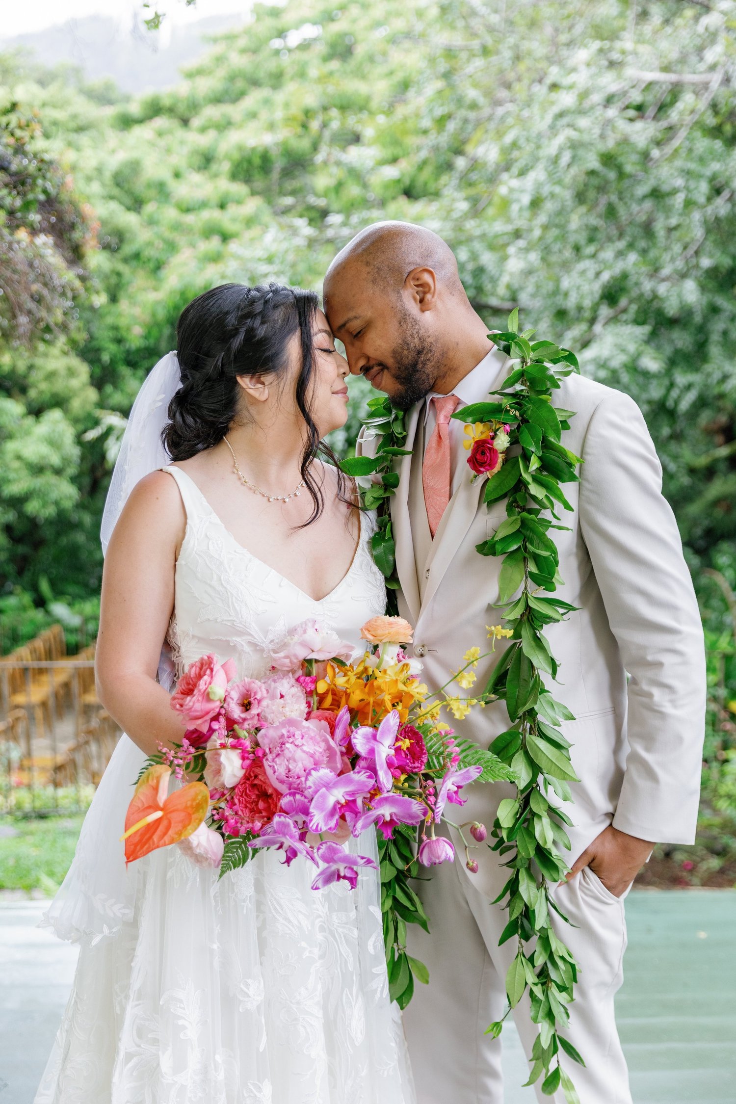 Jenni and Darrell's Destination Hawaii Wedding — Love Letter Weddings