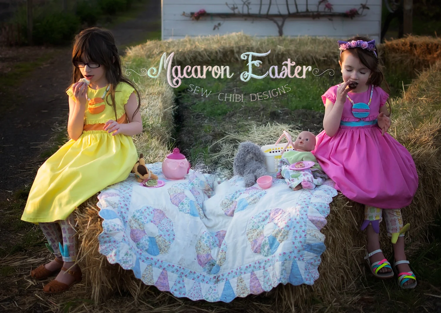 Macaron Easter dresses! — sew chibi designs