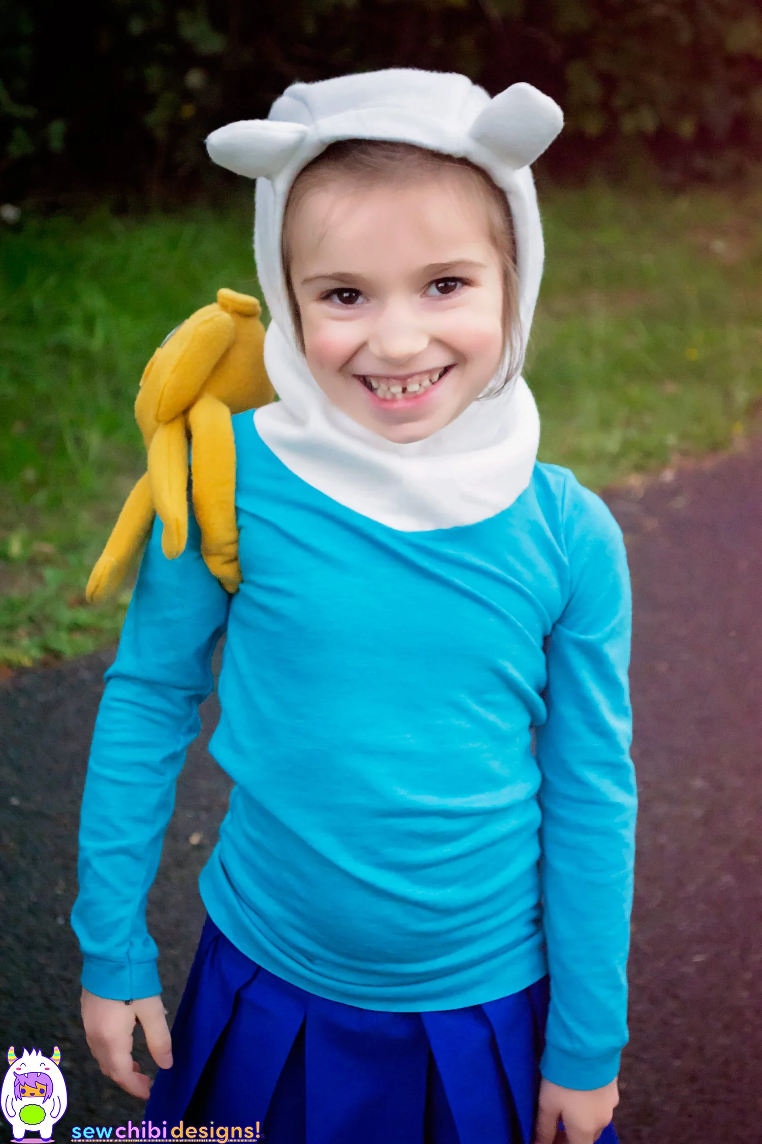 Adventure Time Finn Costume Pattern