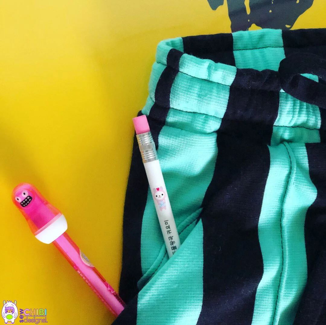 PATTERN BUNDLE! Pudding Pants + Natsu Shorties — sew chibi designs