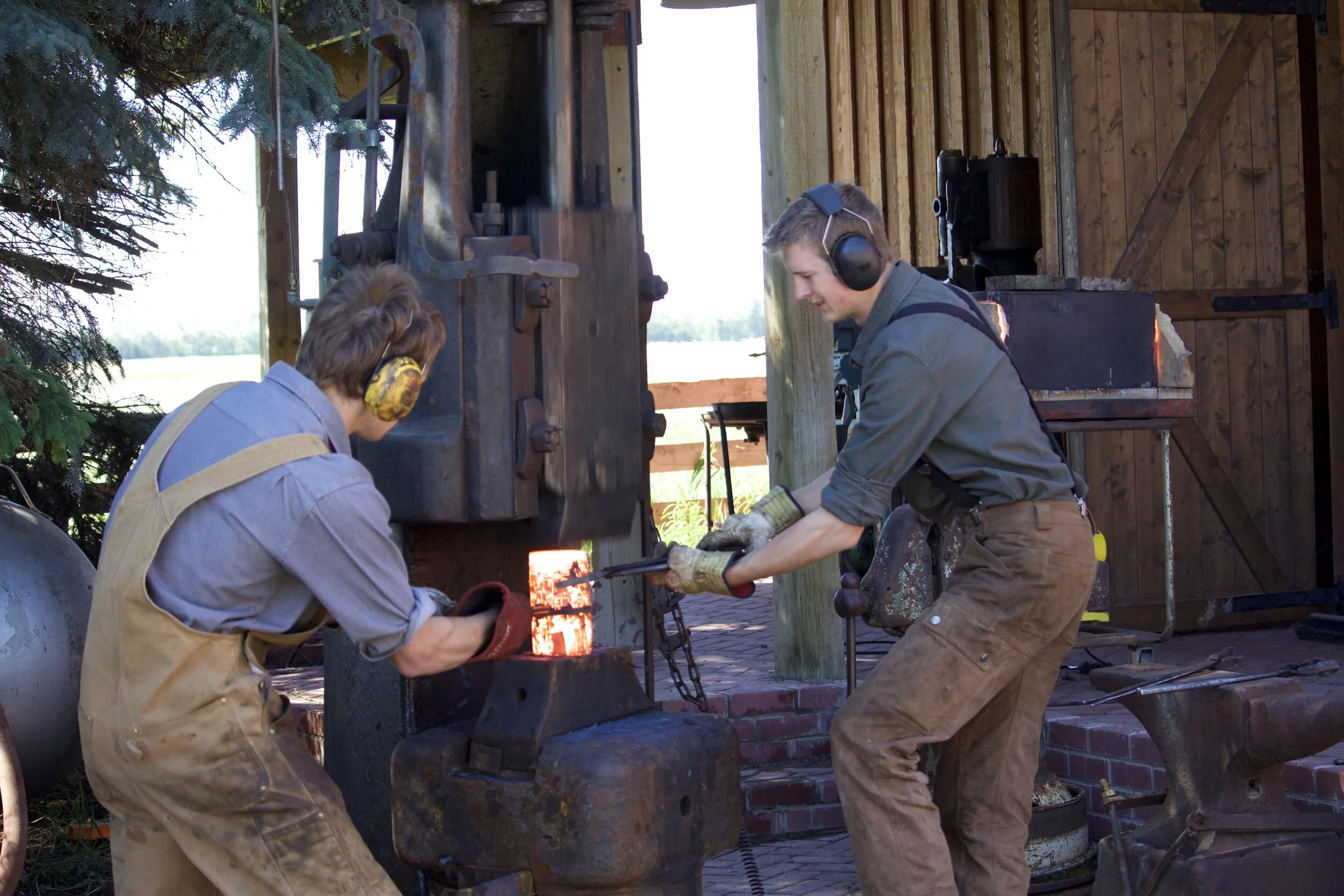 Ethan Harty Blacksmith (Harty Locomotive Works Ltd.)