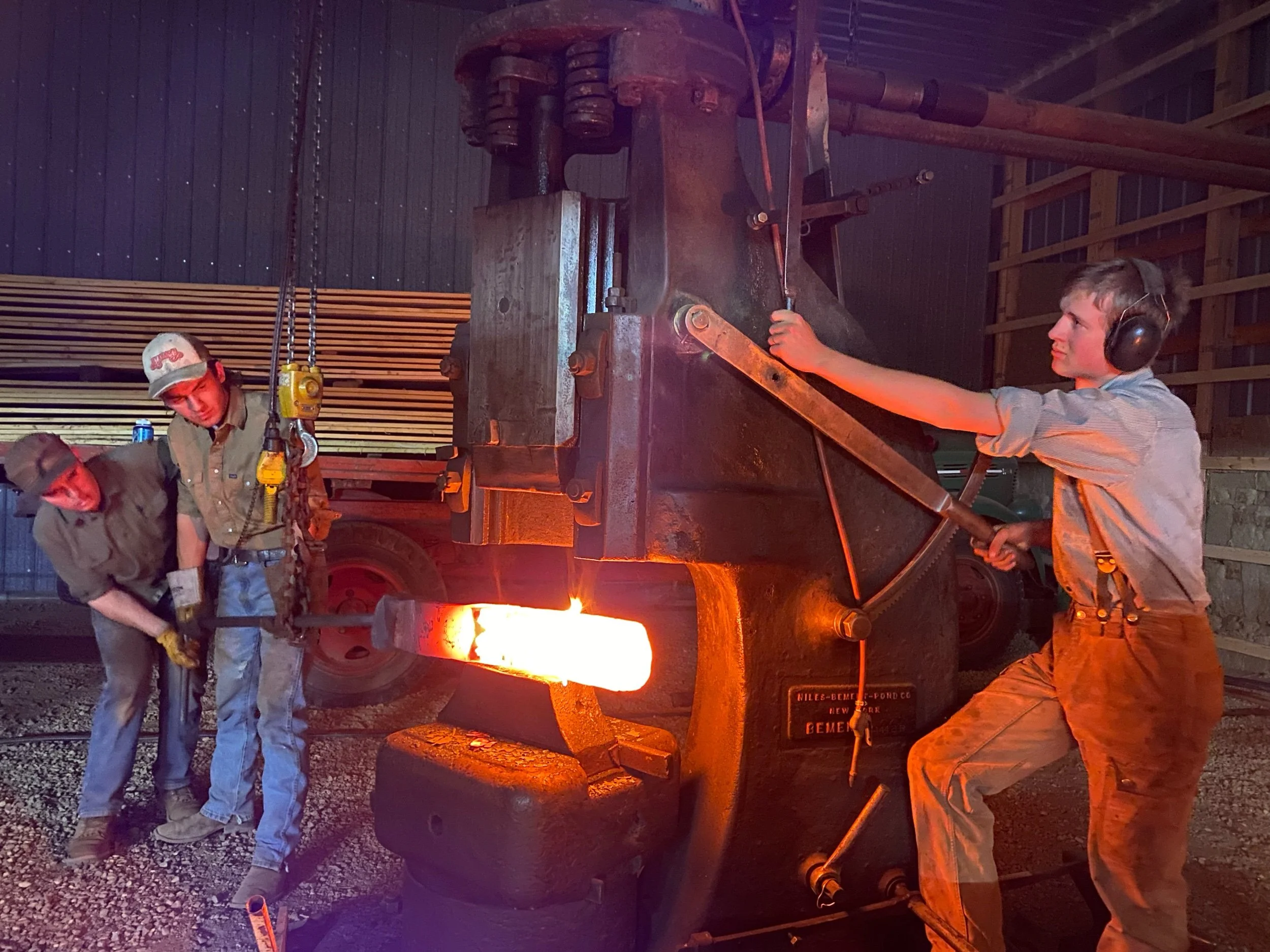 Ethan Harty Blacksmith (Harty Locomotive Works Ltd.)