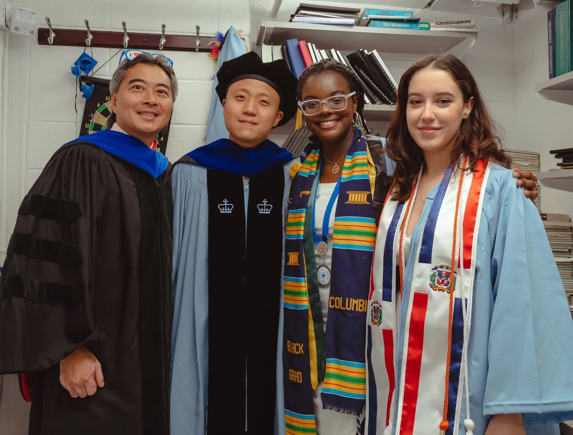 CEL'S NEWEST GRADUATES — Cellular Engineering Laboratory