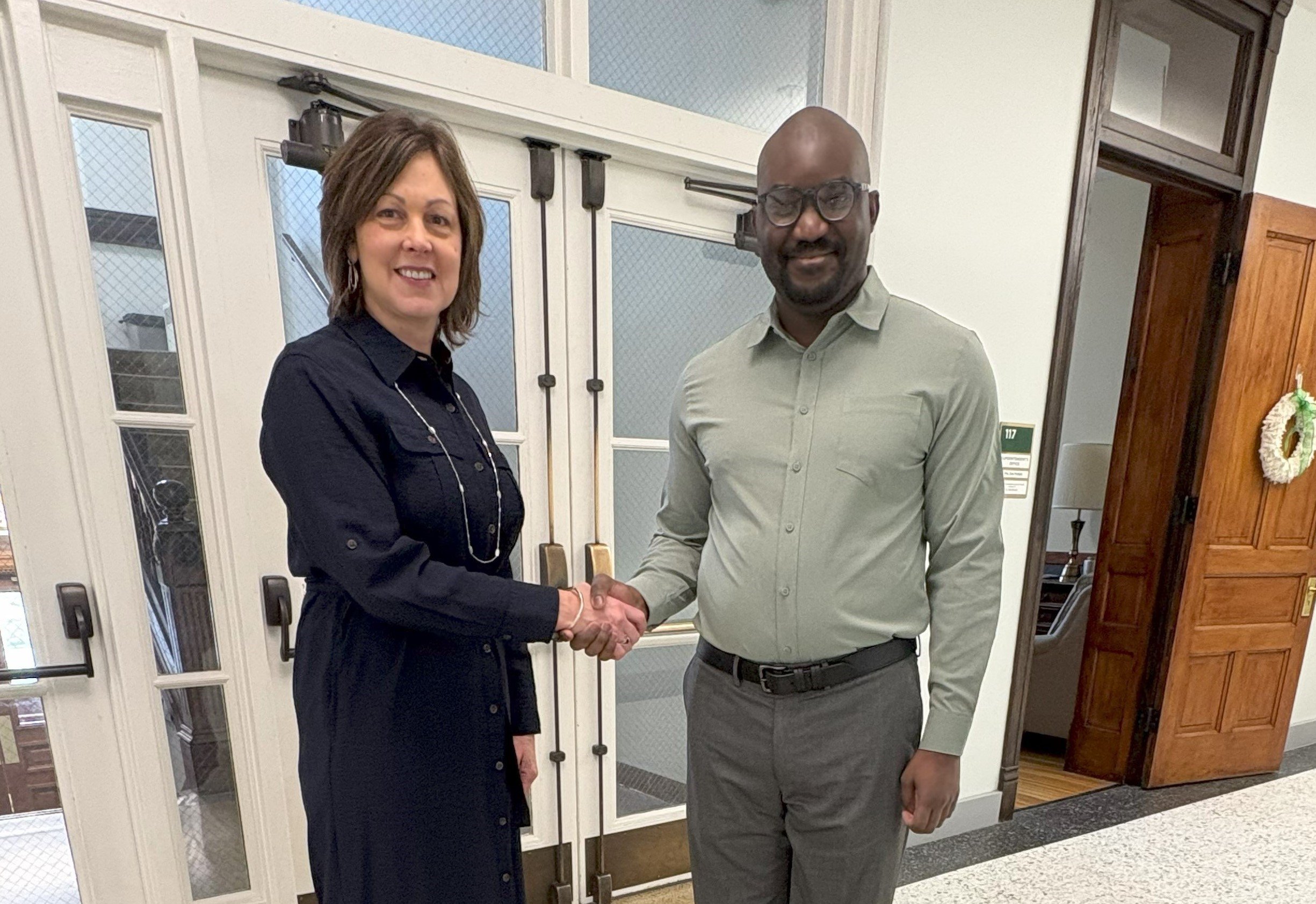 Michel Massamba '11 hired as Director of Mission Advancement — Saint ...