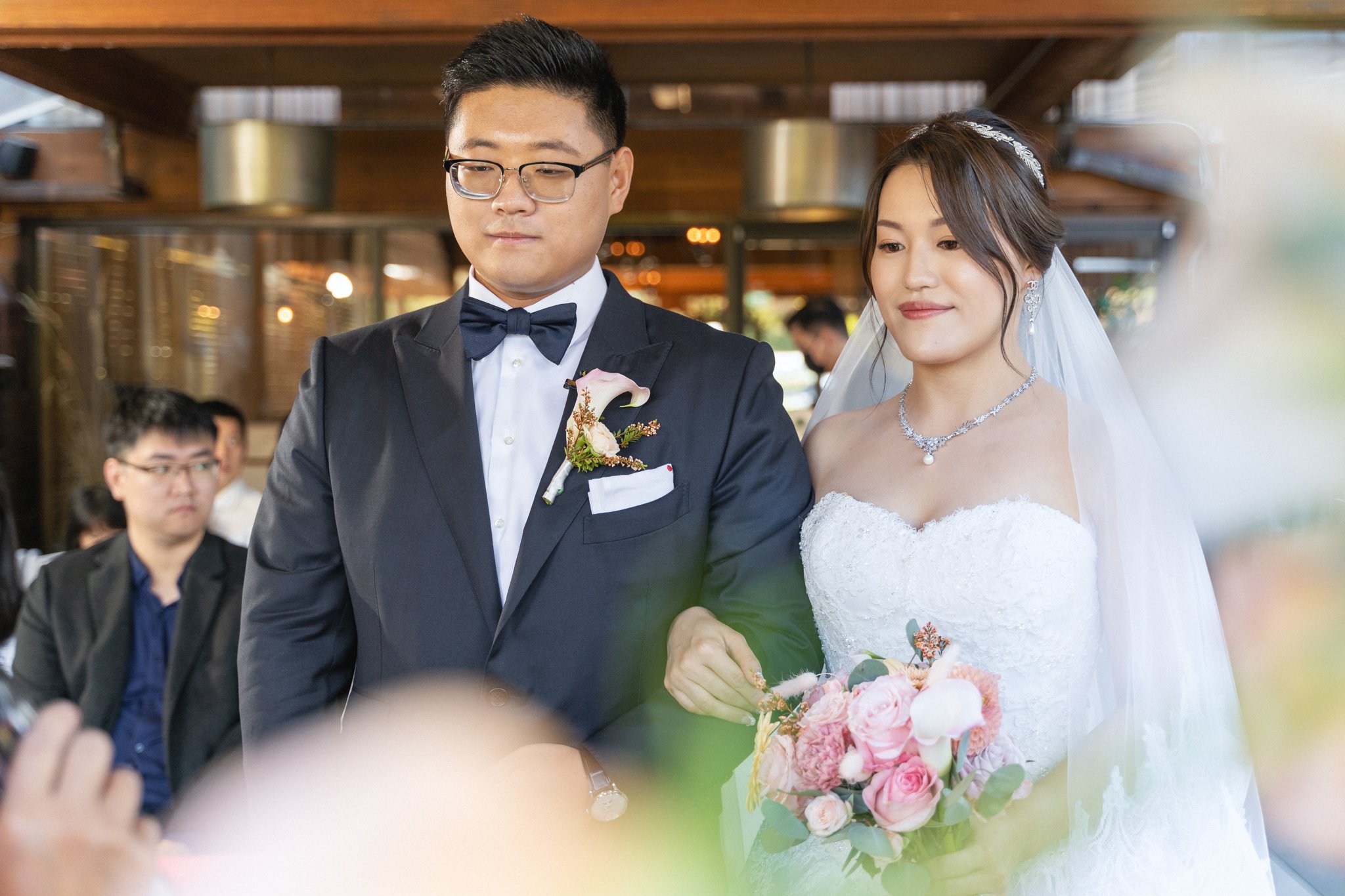 Kevin And Vivian Wedding Couple From Iconic 'Forever' Wedding Entrance