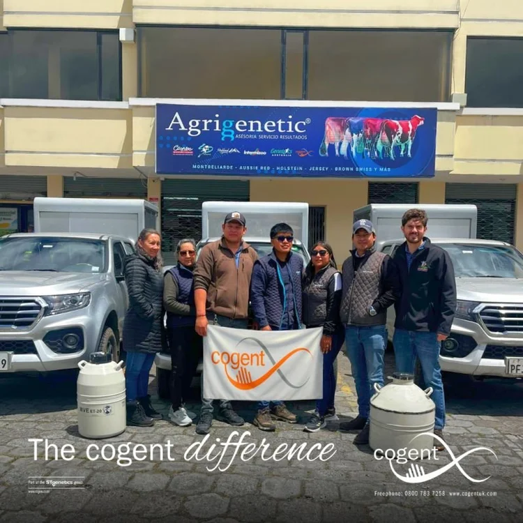 COGENT ANNOUNCES BREEDING 'FIRST' IN ECUADOR — British Livestock Genetics