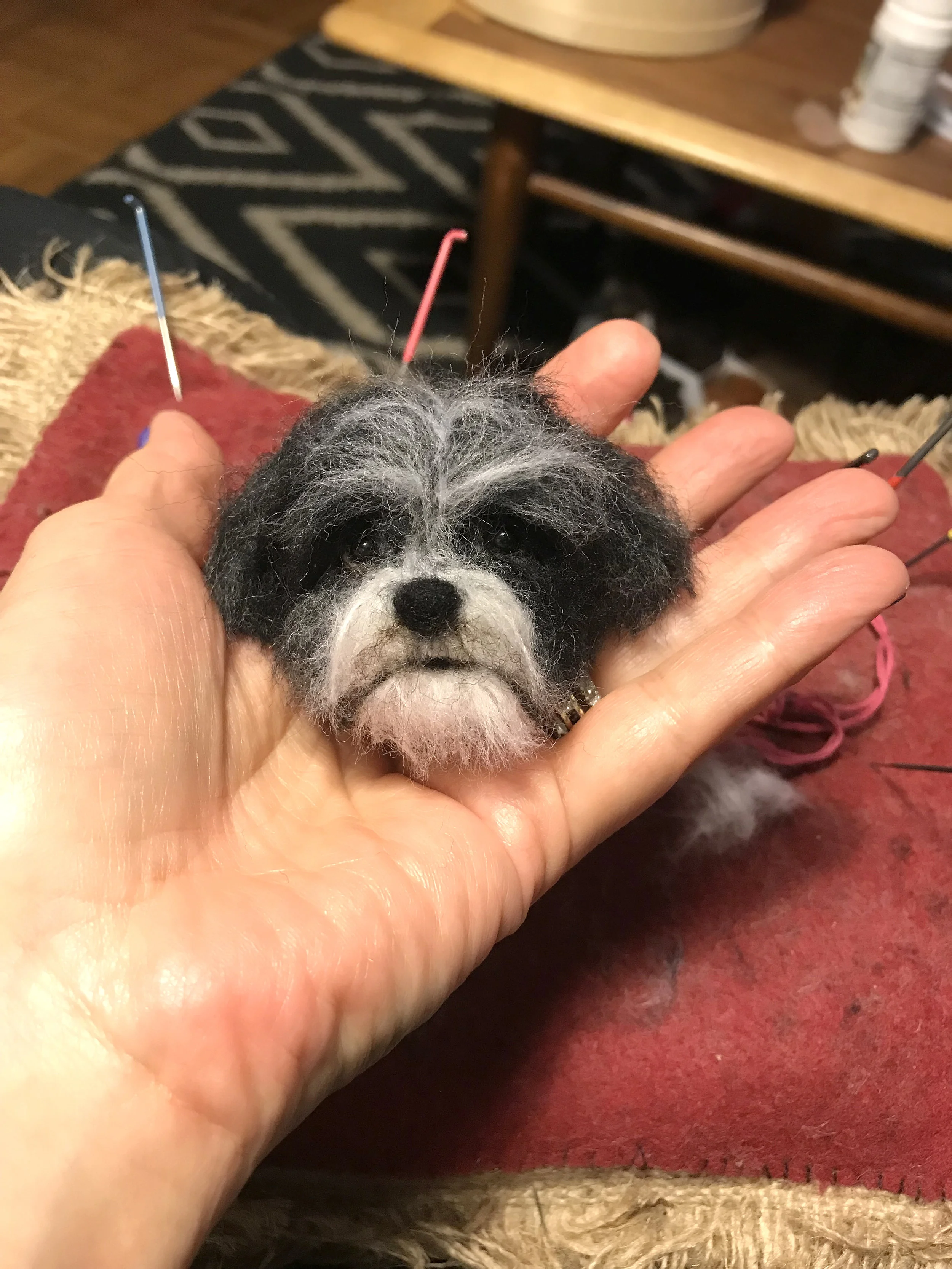 Facci DesignsNeedle Felted Custom Dogs