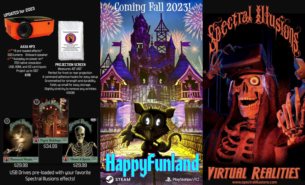 Midsummer Scream Flyer — Spectral Illusions