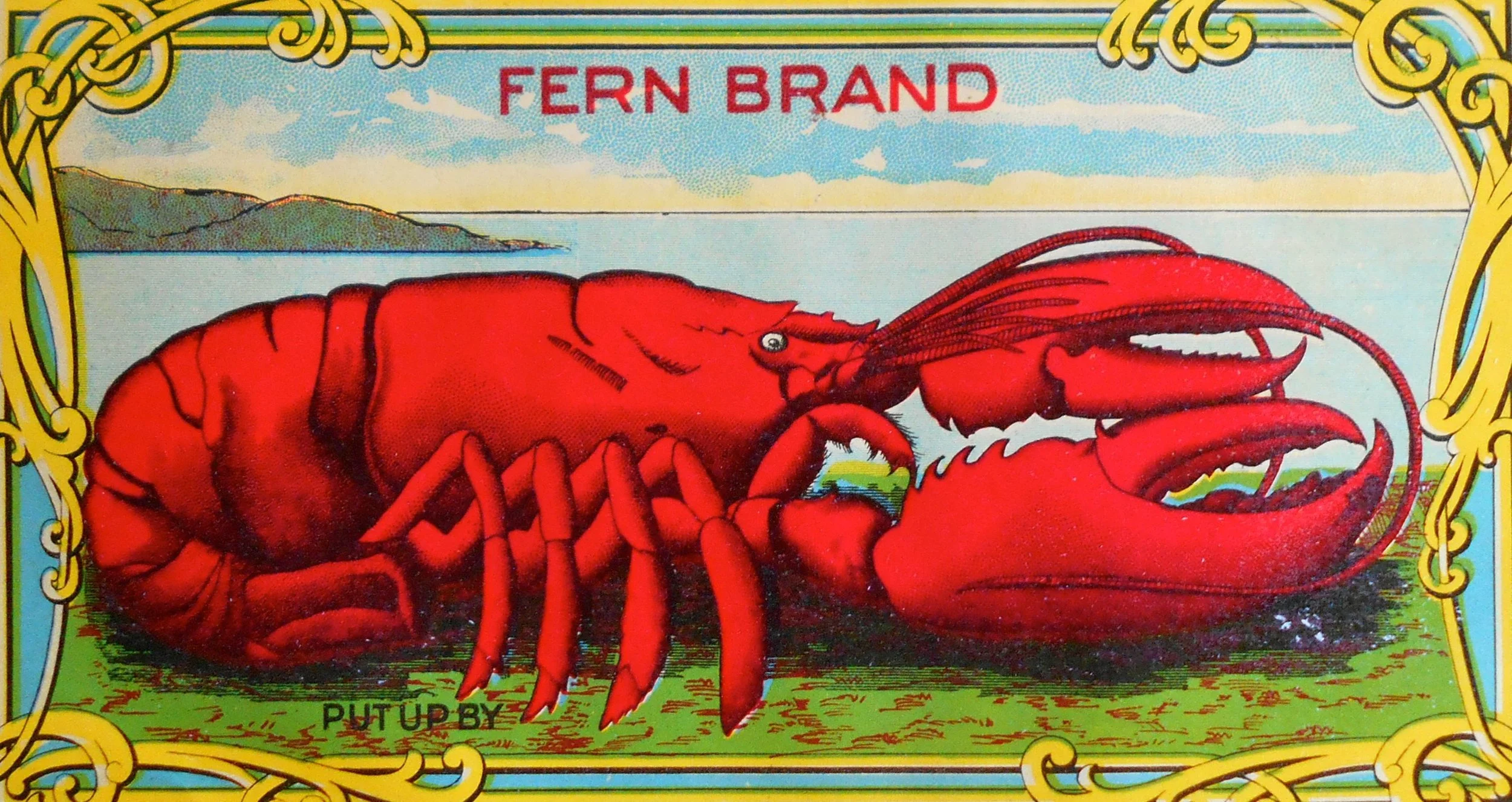 Lobster Label — Gallery 18