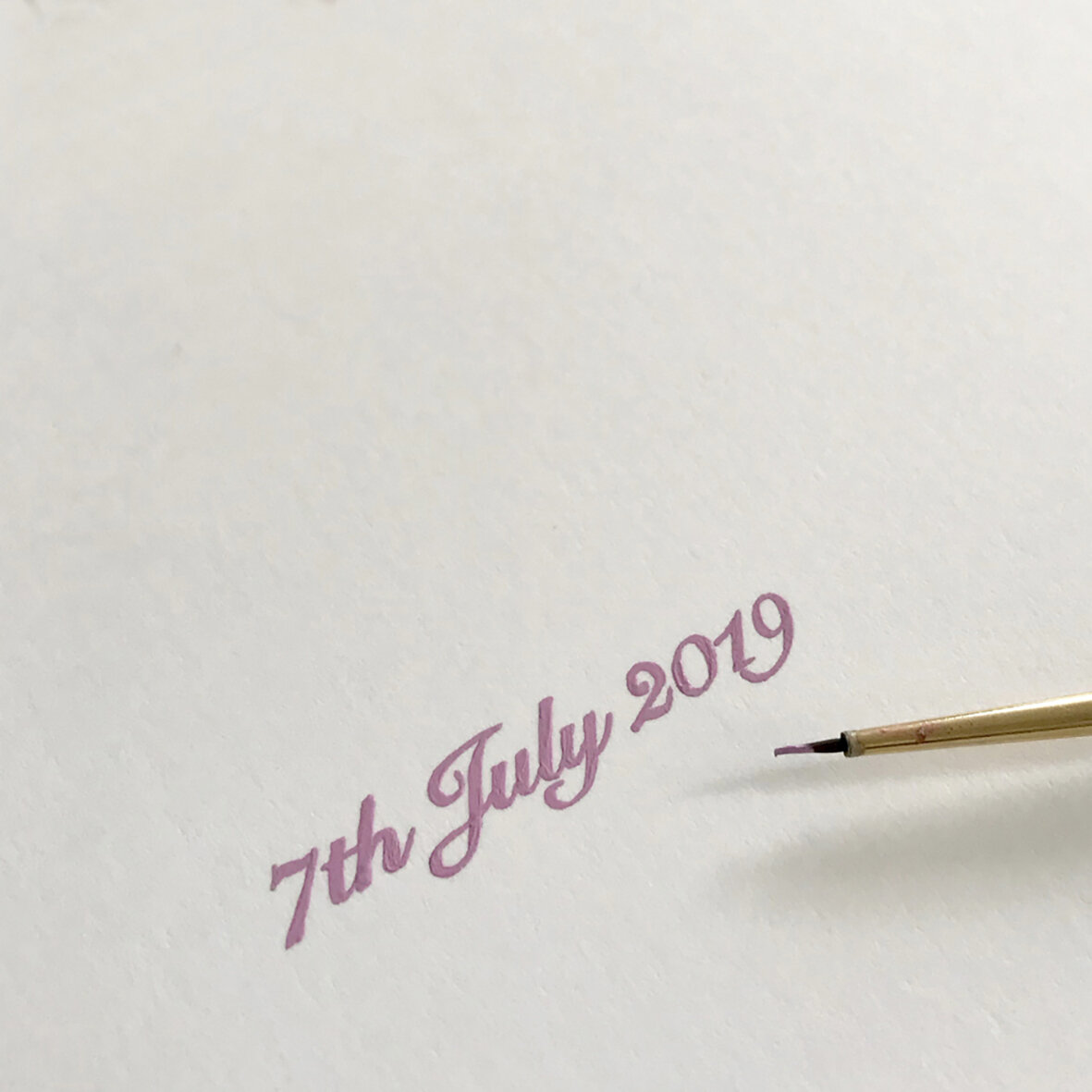 Painted Initials with Drawings — Lâle Güralp