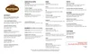 MENUS — Marzano Restaurant