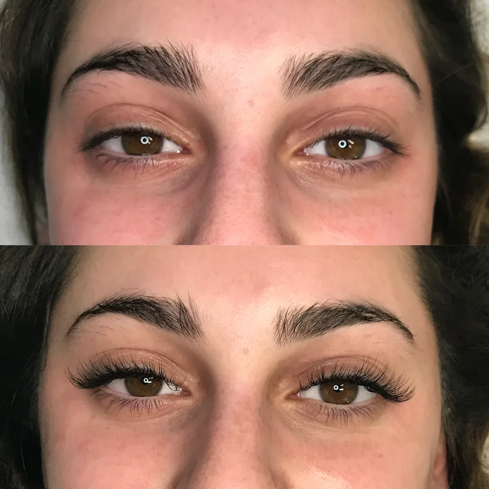 Eyelash Extensions No Makeup | Saubhaya Makeup