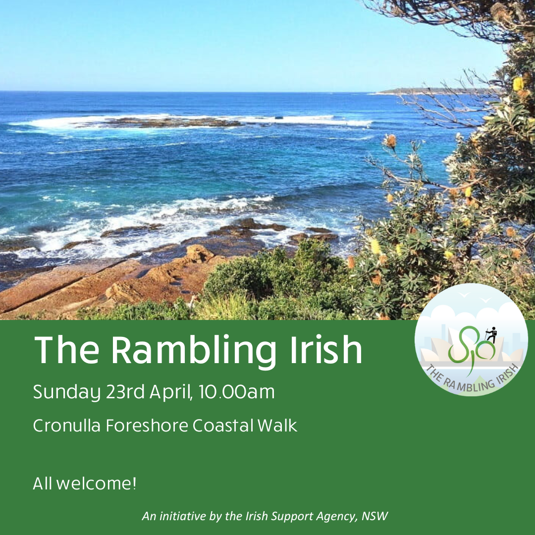 Rambling Irish Walk - Cronulla Foreshore Coastal Walk | Irish Support ...