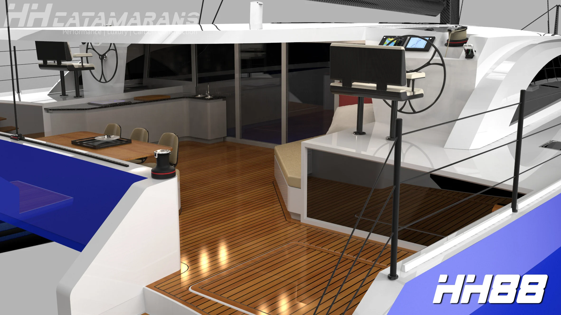 HH77 & HH88 Dynamic Power + Ultimate Luxury — HH Catamarans