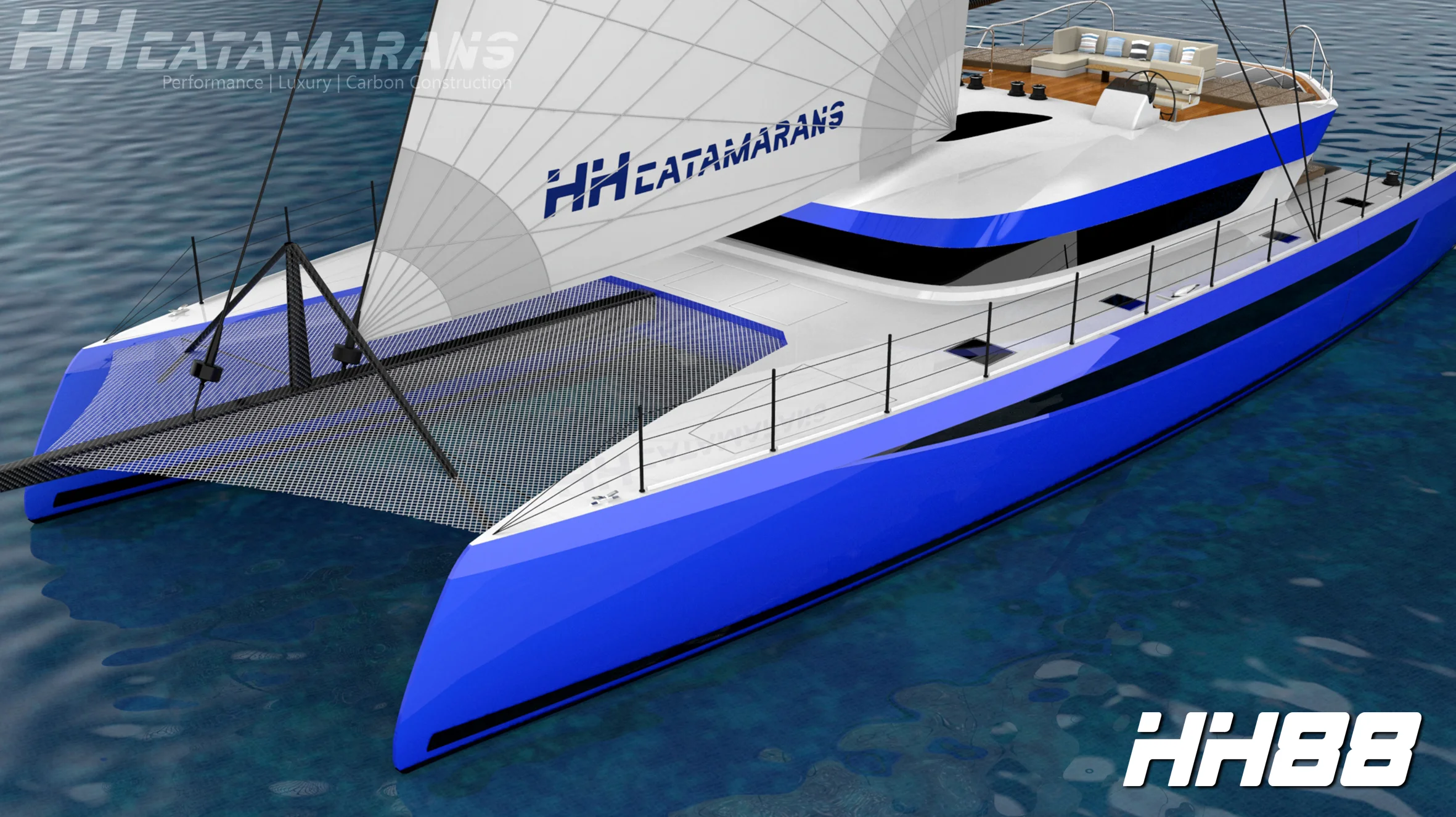 HH77 & HH88 Dynamic Power + Ultimate Luxury — HH Catamarans