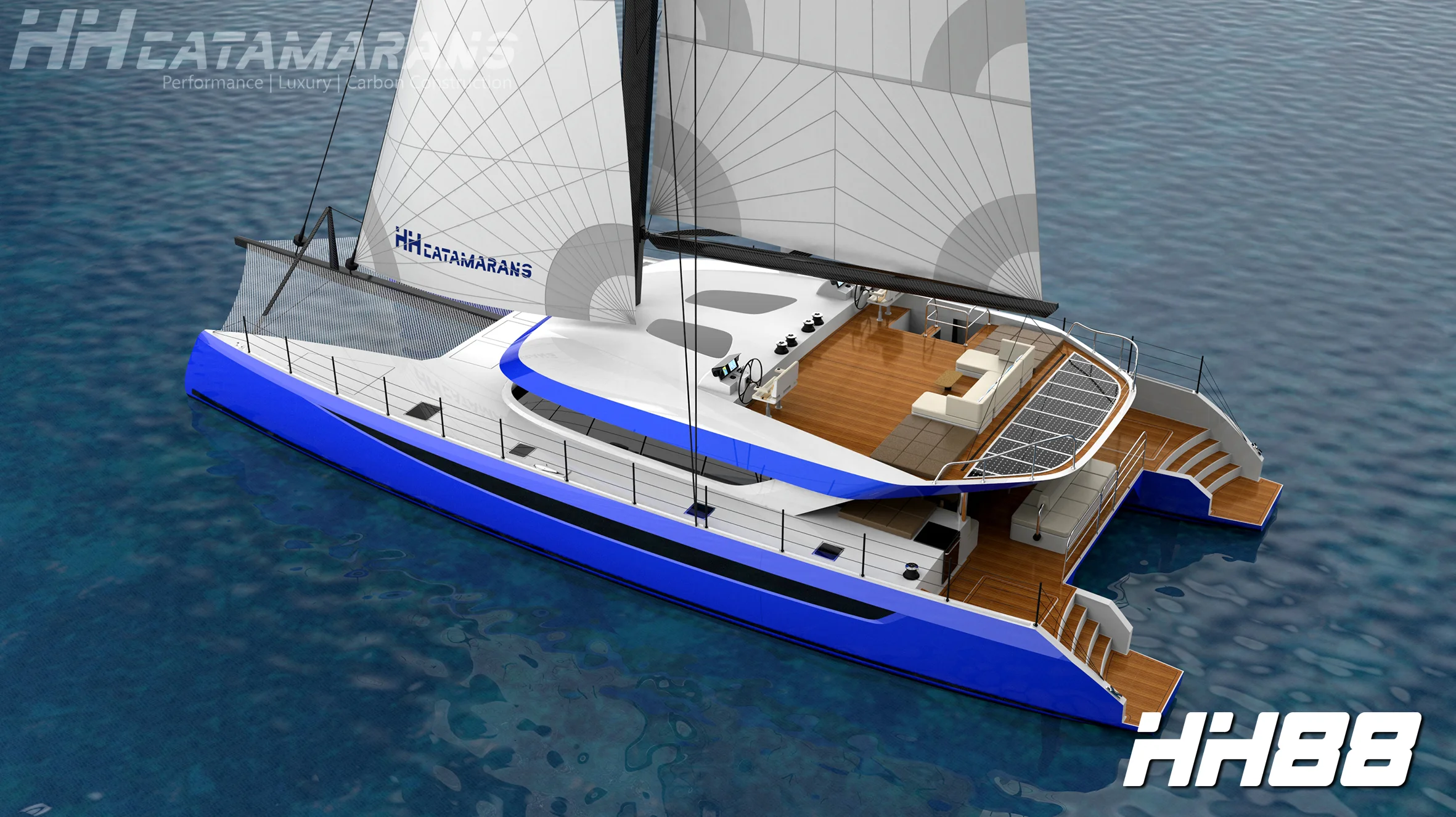 HH77 & HH88 Dynamic Power + Ultimate Luxury — HH Catamarans