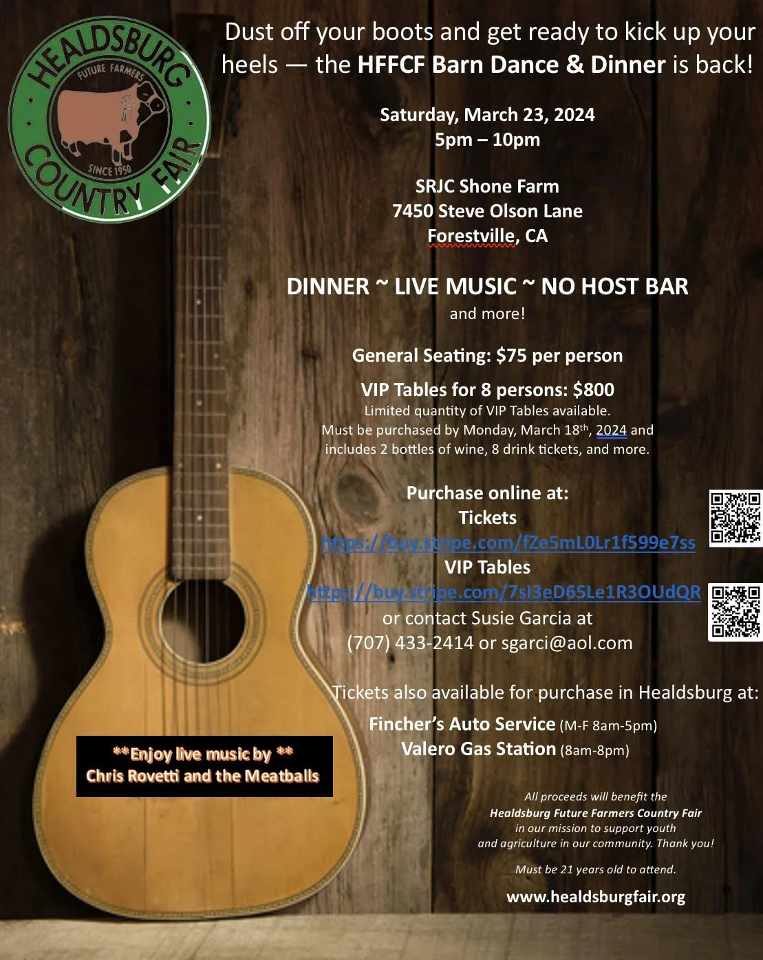 Barn Dance — HEALDSBURG FUTURE FARMERS COUNTRY FAIR