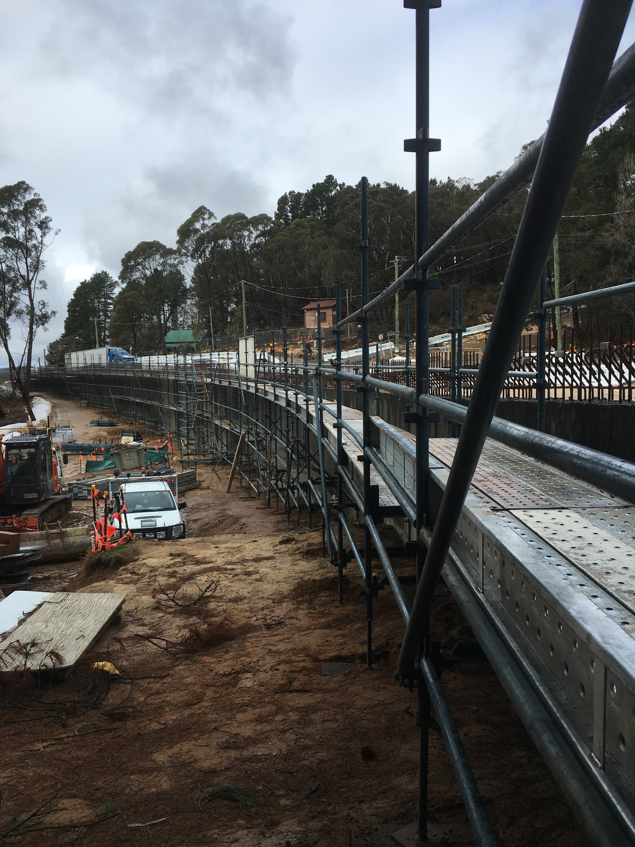 Great Western Highway Upgrade — Dunbar Scaffold Hire