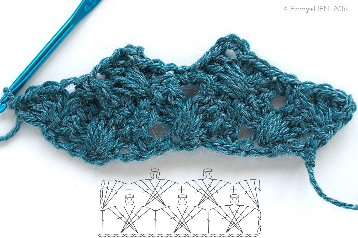 TUTORIAL: Woven Shell Crochet Stitch — Emmy + LIEN