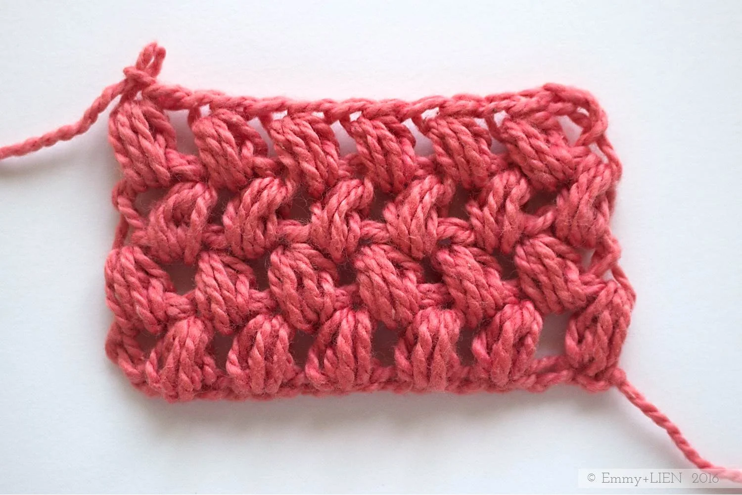 TUTORIAL: Crochet Puff Stitch, two ways — Emmy + LIEN