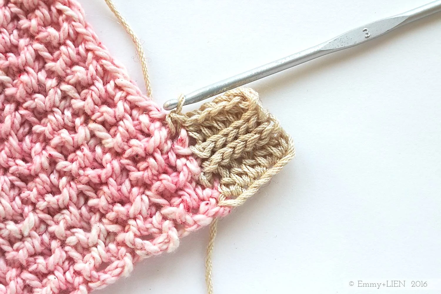 TUTORIAL: Crochet Ribbing pt. One | HTC and slip stitch — Emmy + LIEN