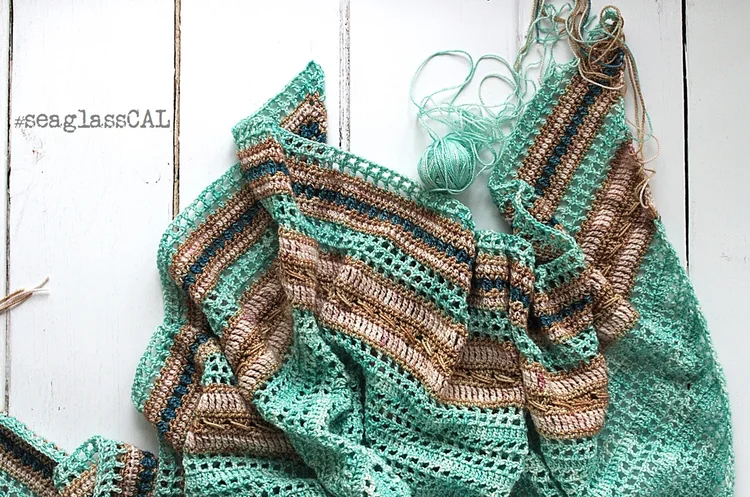 Seaglass Shawl: Crochet-a-long (CAL) + Giveaway — Emmy + LIEN