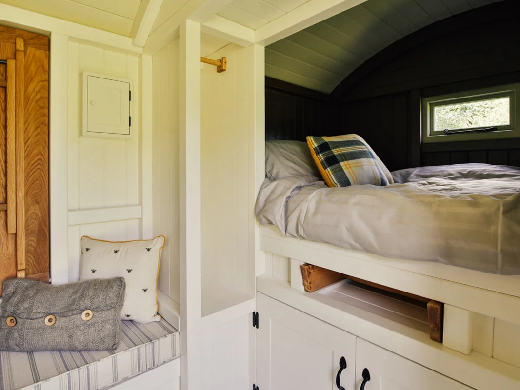 The Guest Hut - Large Shepherds Huts — Red Sky Shepherds Huts