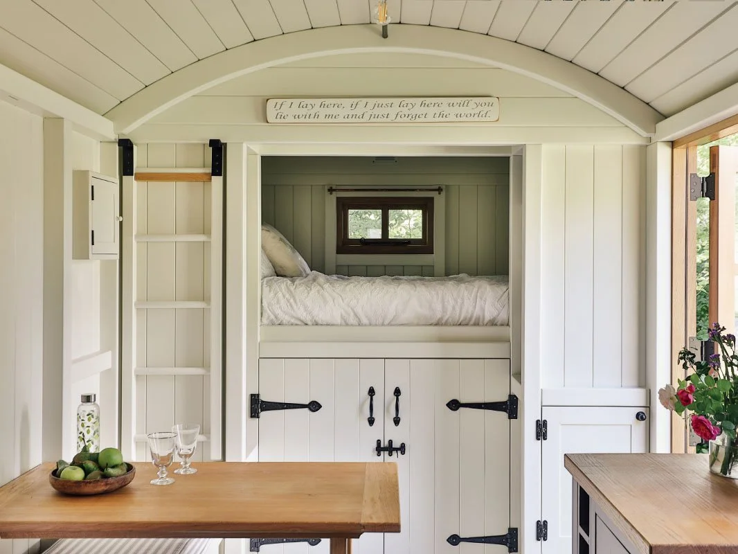 The Guest Hut - Large Shepherds Huts — Red Sky Shepherd's Huts