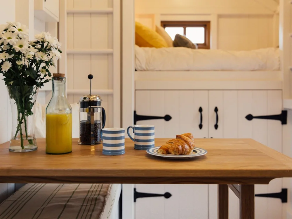 The Guest Hut - Large Shepherds Huts — Red Sky Shepherd's Huts