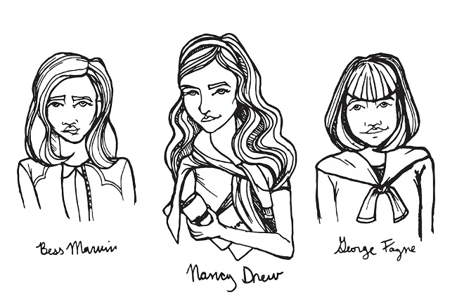 Nancy Drew Drawings