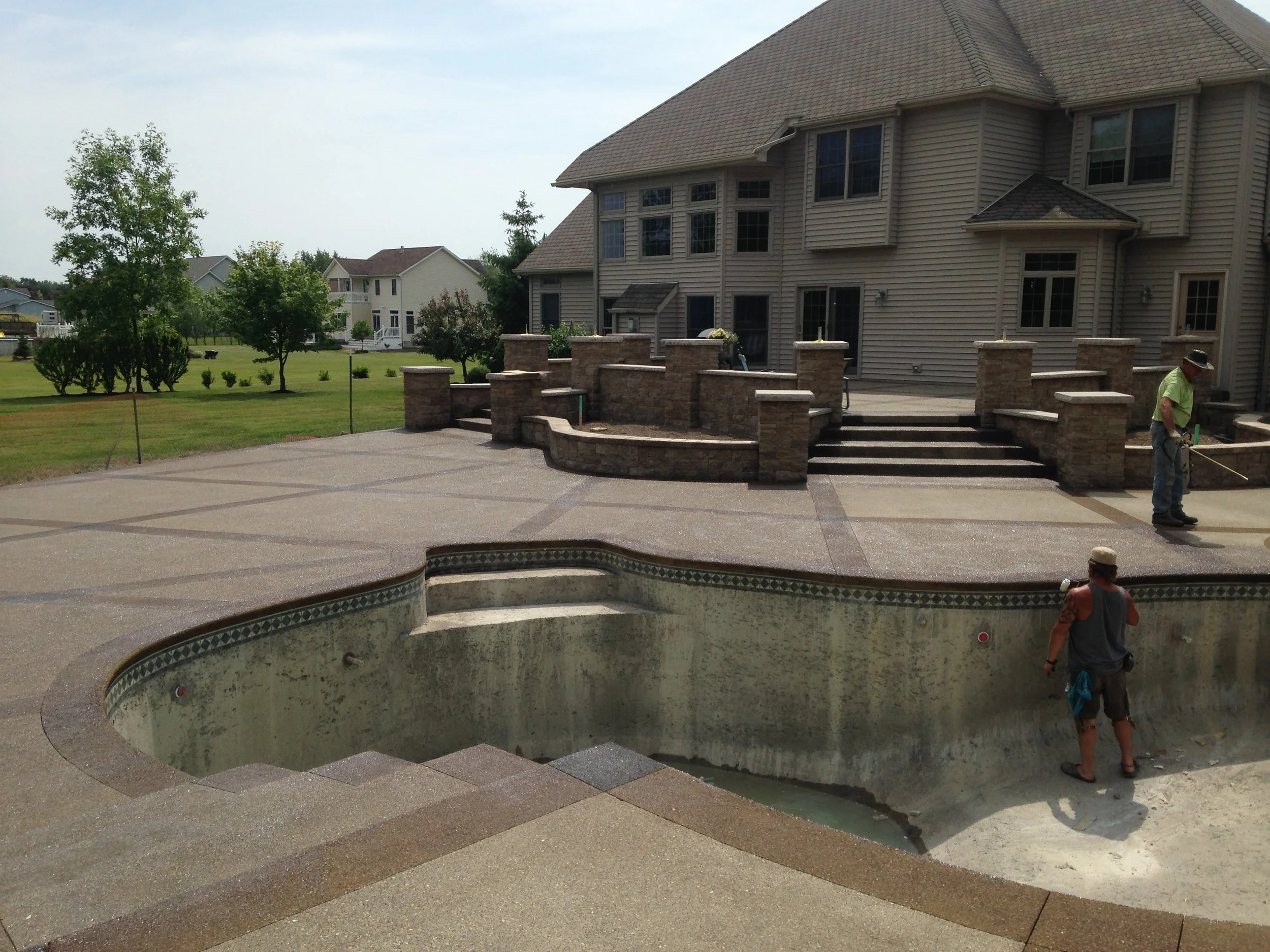 Custom Concrete in Buffalo, NY | B&W Custom Concrete, Inc.