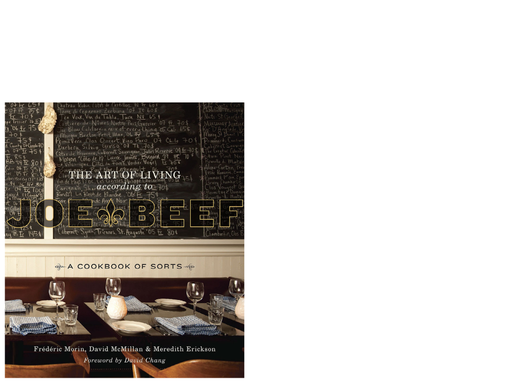Joe Beef — amical