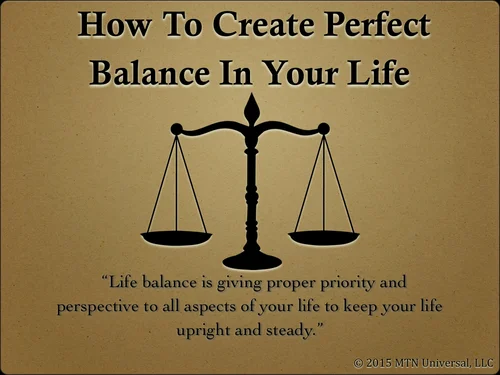 The Meaning Of Balance