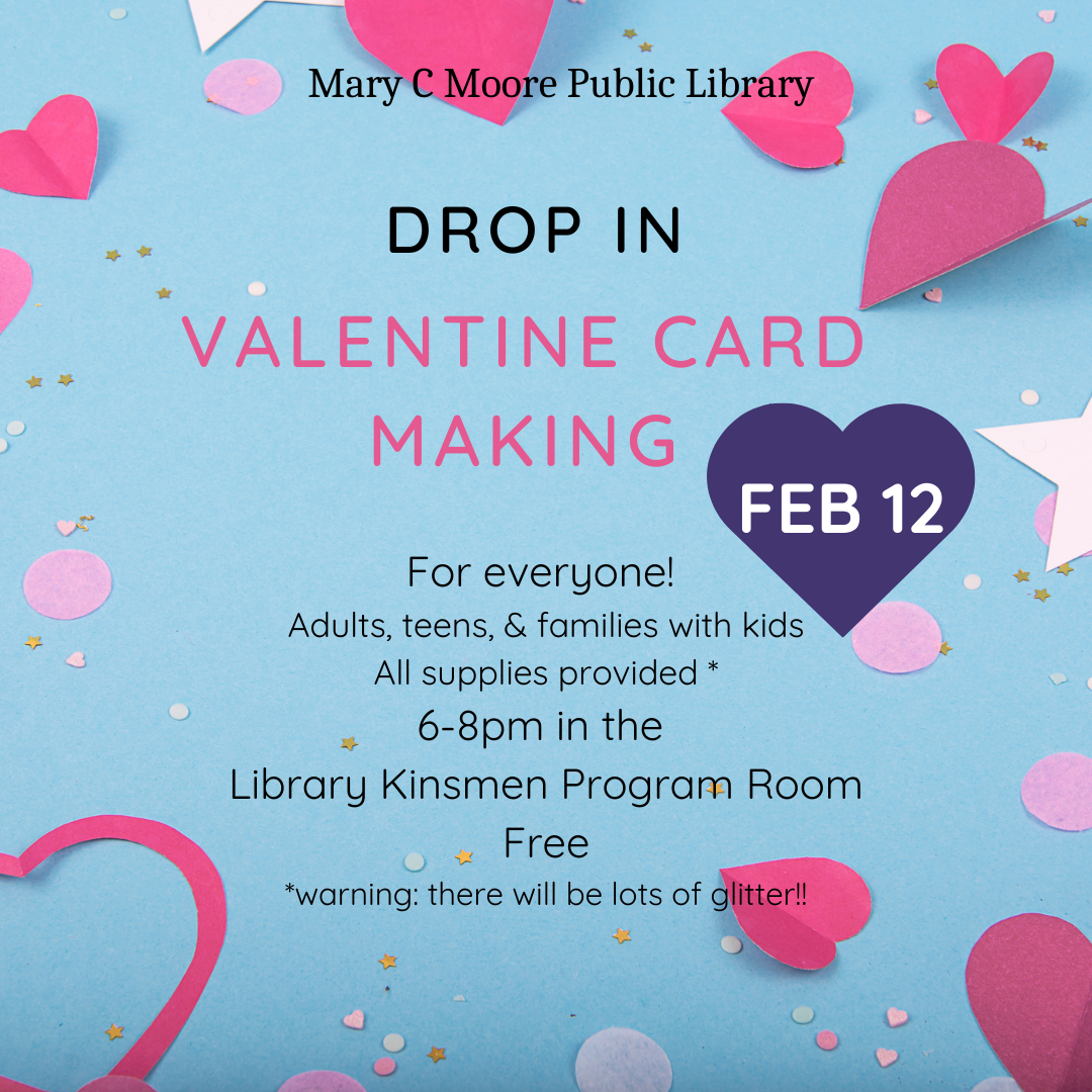 Adult Craft Programs — Mary C. Moore Public Library