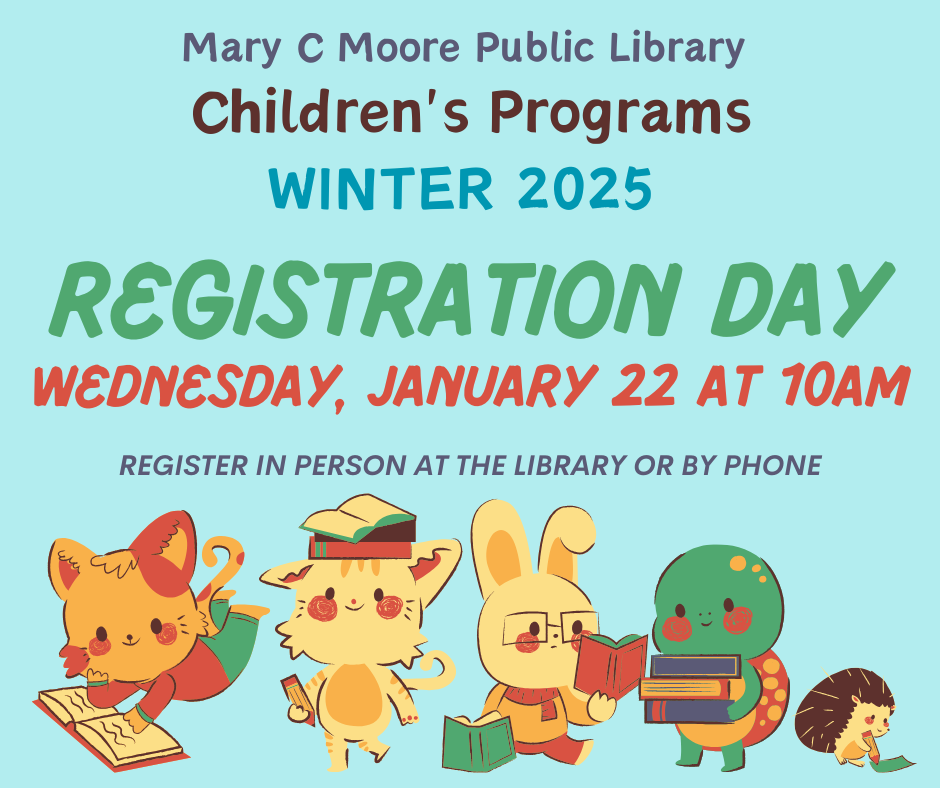 Kids Programs — Mary C. Moore Public Library