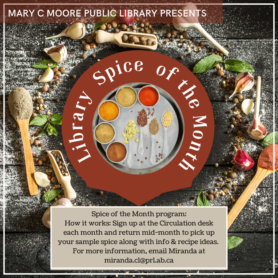 Spice of the Month — Mary C. Moore Public Library