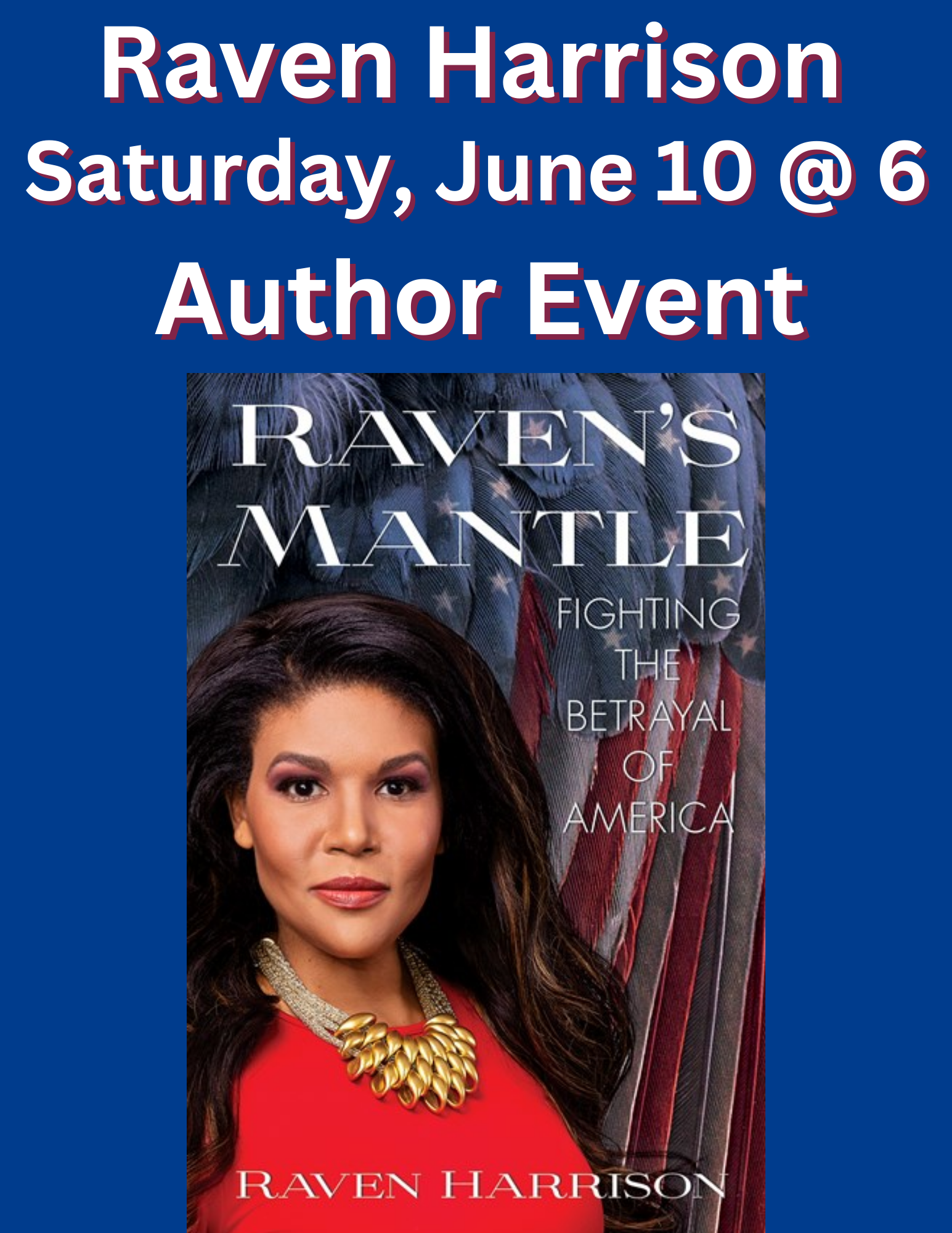 Raven Harrison -- Author Event — Page & Palette